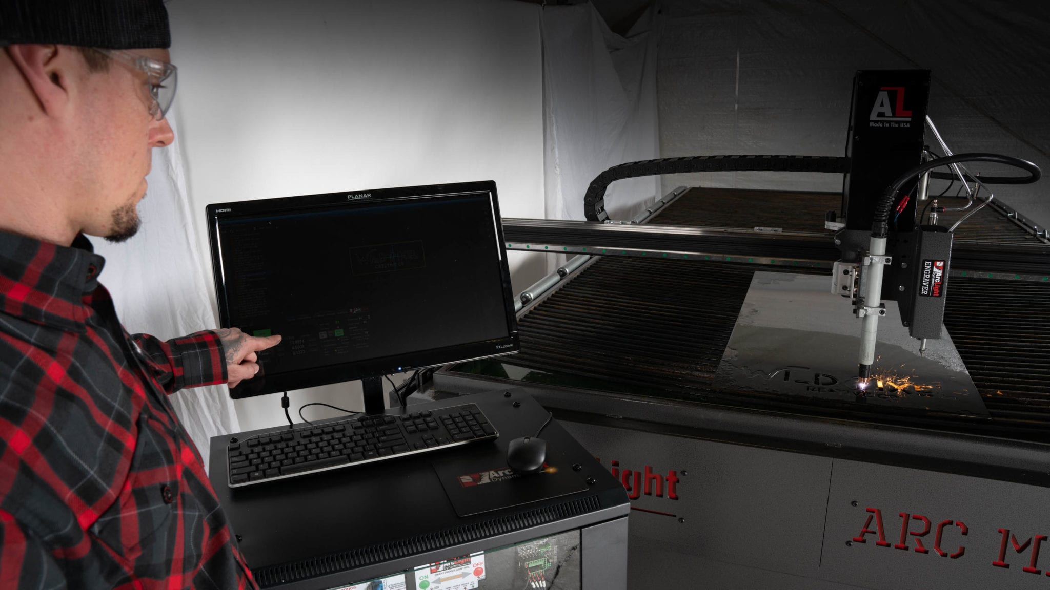 Arc Max Elite 4x8 CNC Plasma Table - Arclight Dynamics